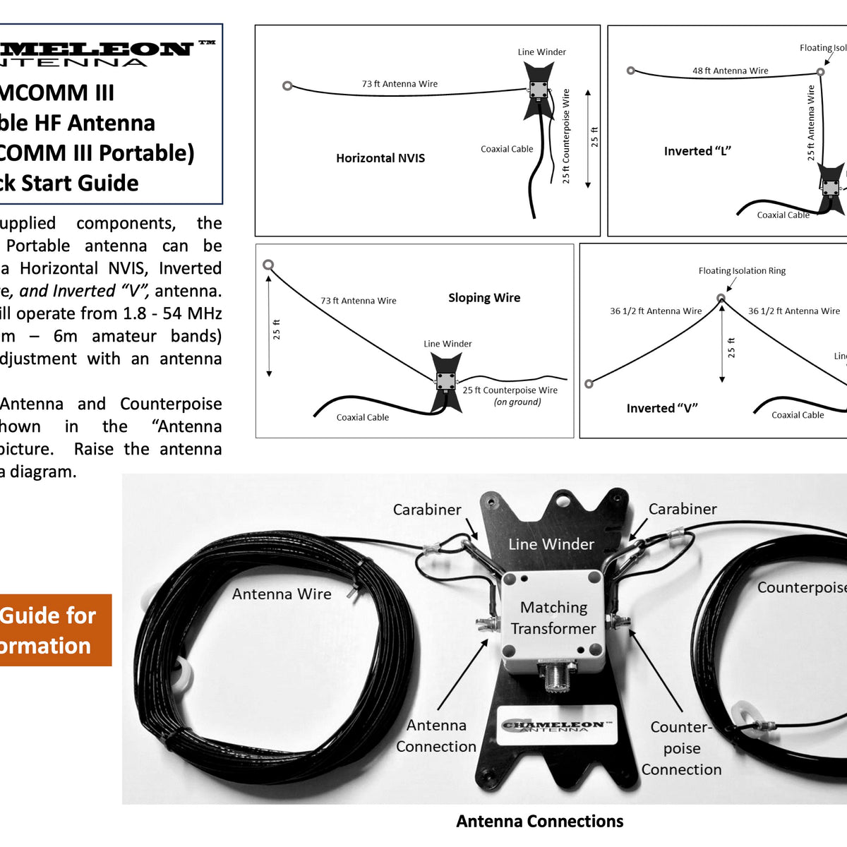 CHA EMCOMM III PORTABLE – Chameleon Antenna