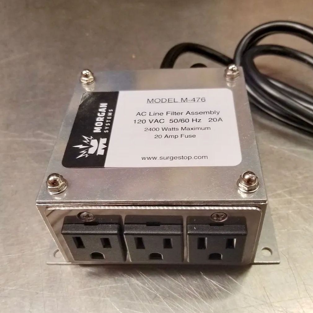 MORGAN SYSTEMS AC LINE FILTERS – Chameleon Antenna