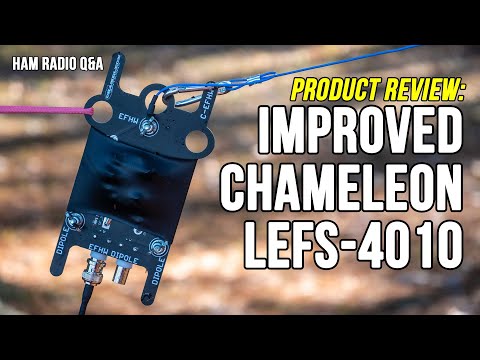 CHA LEFS 4010 (Lightweight End Fed Sloper) EFHW – Chameleon Antenna