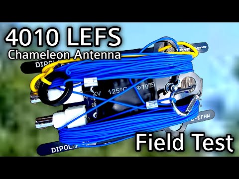 CHA LEFS 4010 (Lightweight End Fed Sloper) EFHW – Chameleon Antenna