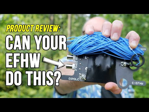 CHA LEFS 4010 (Lightweight End Fed Sloper) EFHW – Chameleon Antenna